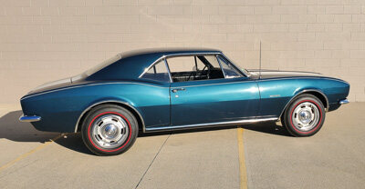 1967 Z28 Tahoe Turquoise