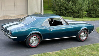 1967 Z28 Tahoe Turquoise
