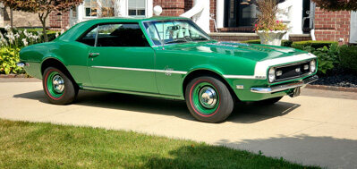 1968 Camaro SS 396-375 Rally Green