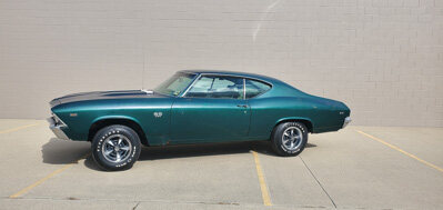 1969 Chevelle SS 396-375 HP Green